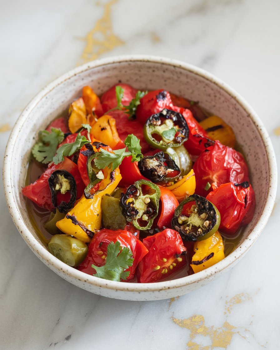 Smoky Roasted Tomato Salsa Recipe: Vibrant & Zesty - recipedrizzle.com